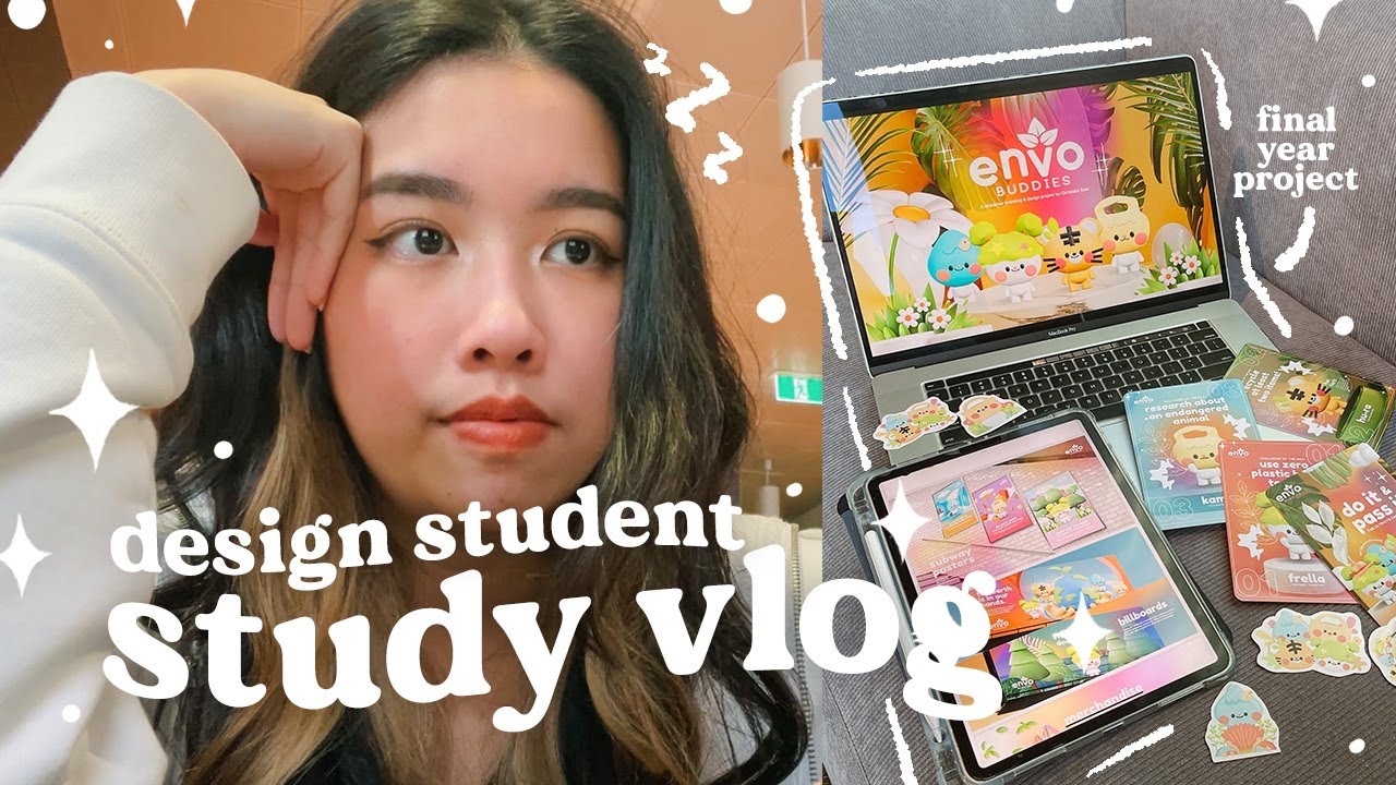 study vlog- finals season as a design uni student in melbourne + moving ...