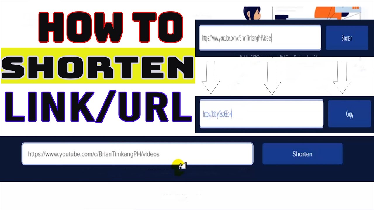 HOW TO SHORTEN URL LINK YouTube how-to-shorten-url-link-youtube