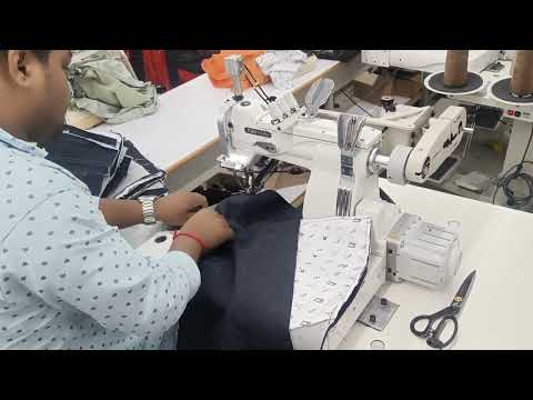 Kansai Special SQ7803LR/PF-HB/AF/DD 3Needle Feed-off arm Machine for ...