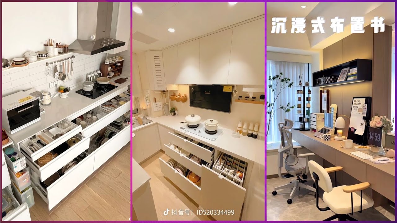 Kitchen Organization 🎀| Kitchen Cabinet Restocking | Closet ...