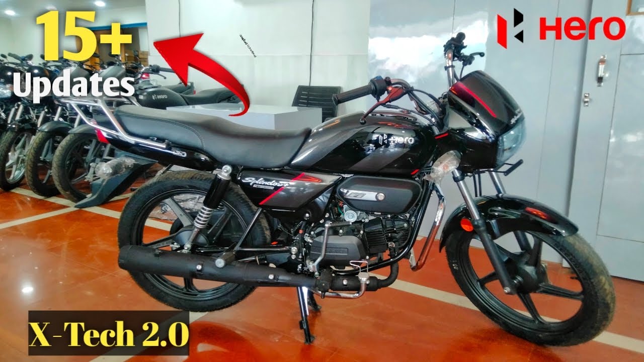 New Hero Splendor + Xtech 2.0 2024 Model || All Latest 15+ Features ...