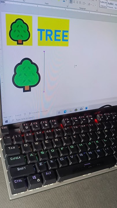 Tree S🌳🌳🌳ymbol Tricks #Nicl #NCL #Ñecí #Níclcómputer #Nicecomputer #Keyboard #Gk #gk #Asmr ...