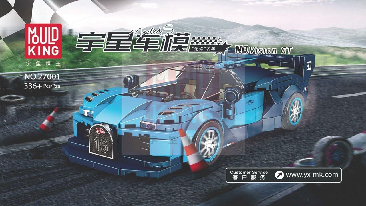 Mould King instructions | Mould King Car | 27001 | Bugatti Vision GT - YouTube