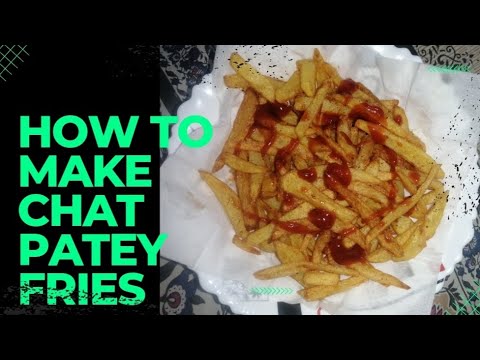 How to Make Chat Patey Fries / By Chef Hira 👩‍🍳 ️ / Quick and Easy ...