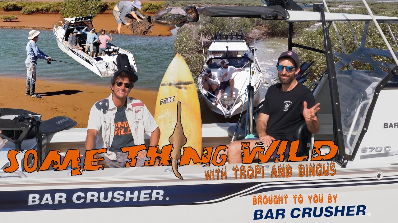 SHALLOW creek crossing: Will the Bar Crusher make it? | SOMETHING WILD - YouTube