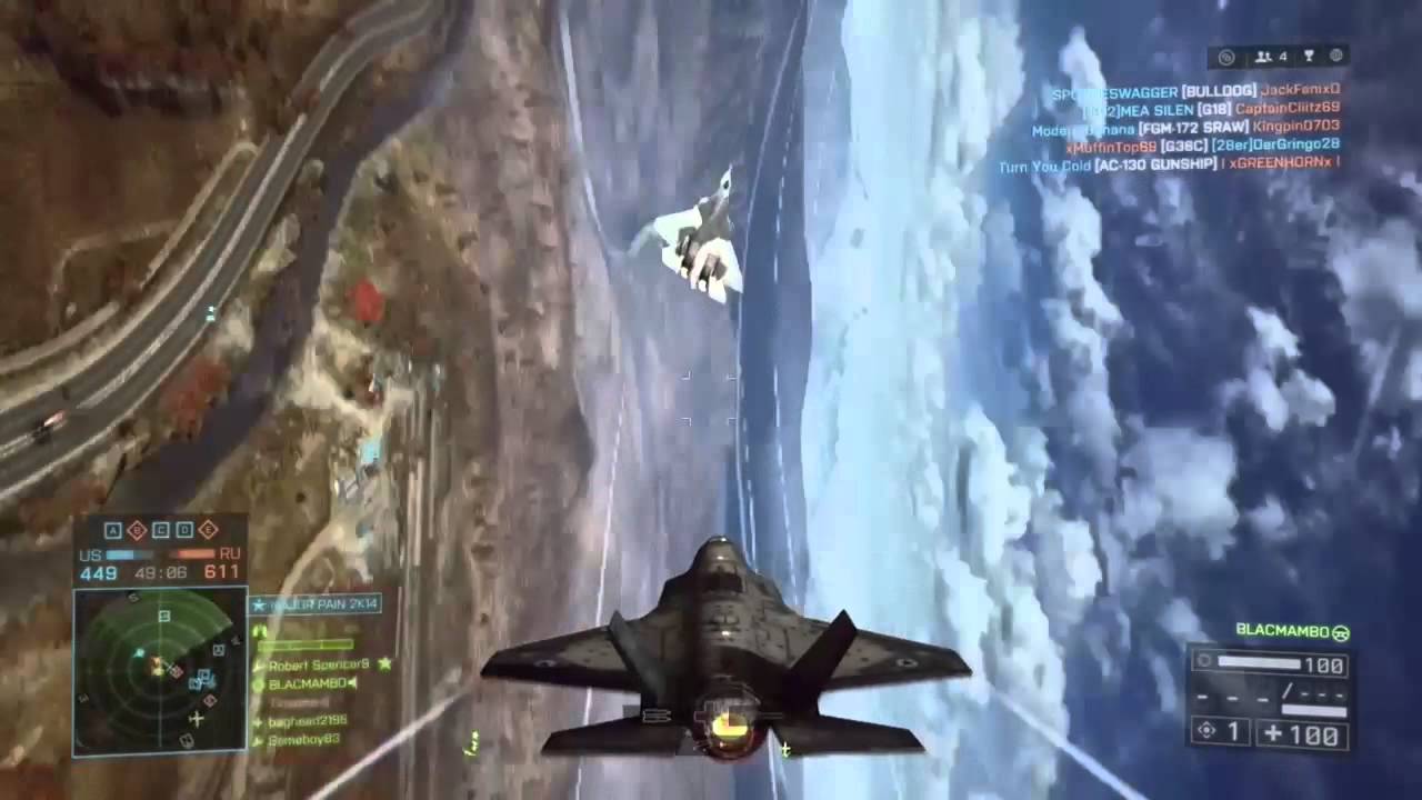 BattleField 4 Jet Skills 2 - YouTube