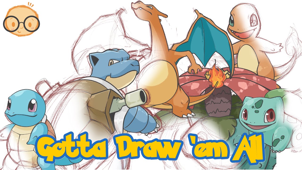 Gotta Draw 'em All! Attempting to draw ALL Pokémon! (Part 1) - YouTube