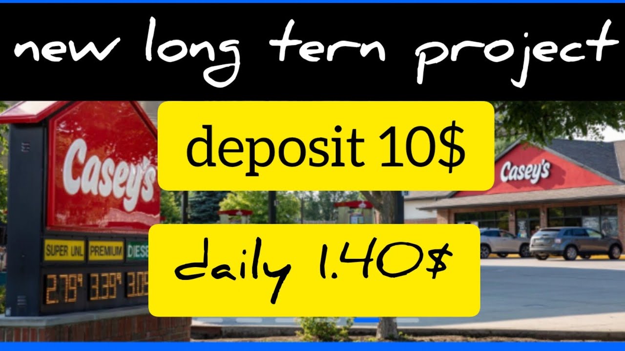 [Review of new project ][Deposit only 10$ Daily 1.4$][Long term project ...