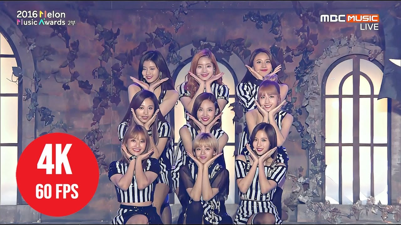 [ 4K LIVE ] TWICE - CHEER UP + TT (161119 MBC Melon Music Awards 2016 ...
