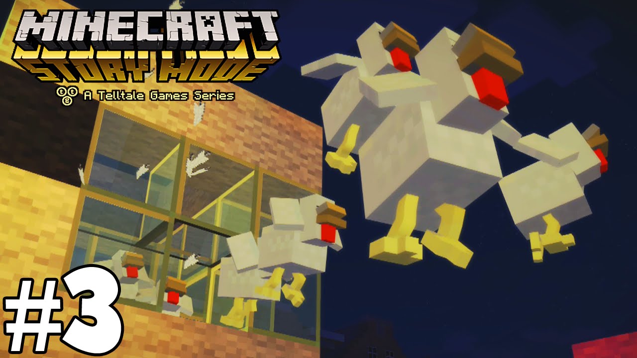 Minecraft Story Mode : Endercon - Order Of The Stone (3) - YouTube