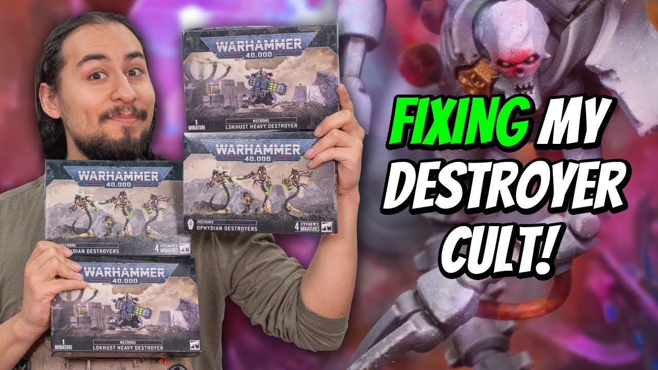 Building and FIXING My Destroyer Cult! - YouTube