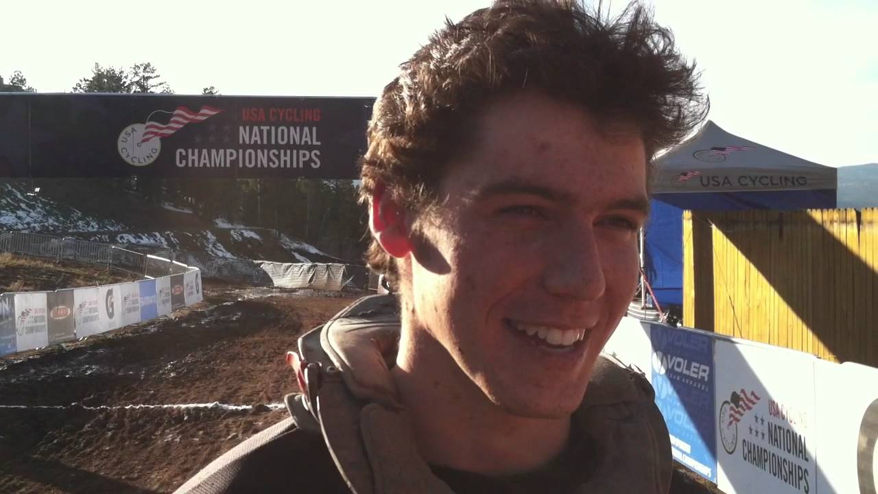 Alex McAndrew talks about winning the men's Division II downhill ...