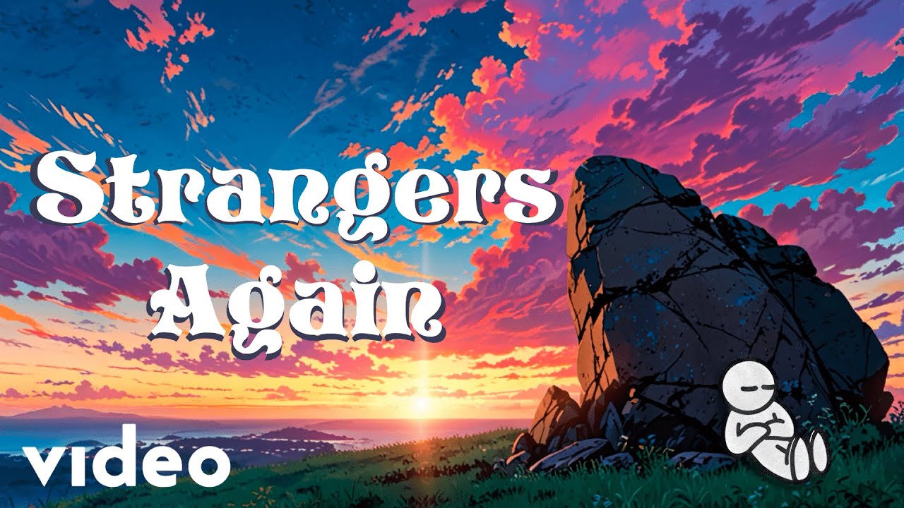 Strangers Again - Matt Hansen (VIC Remix)(Lyric Video) - YouTube