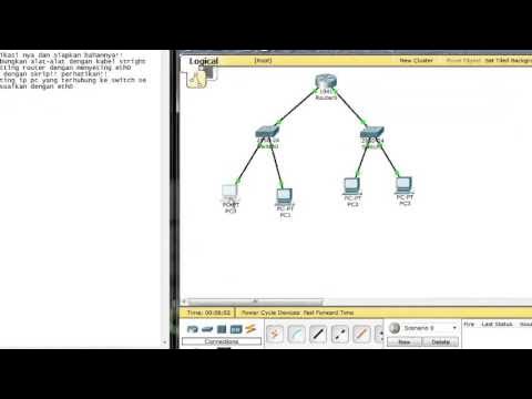Tutorial Cisco Packet Tracer via script (skrip) - YouTube