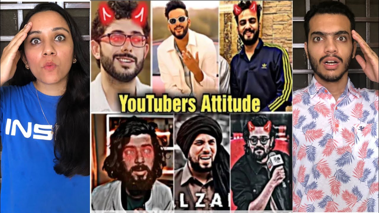 Indian YouTubers Full Attitude Videos 🥵🔥😍 || Savage Replies ...
