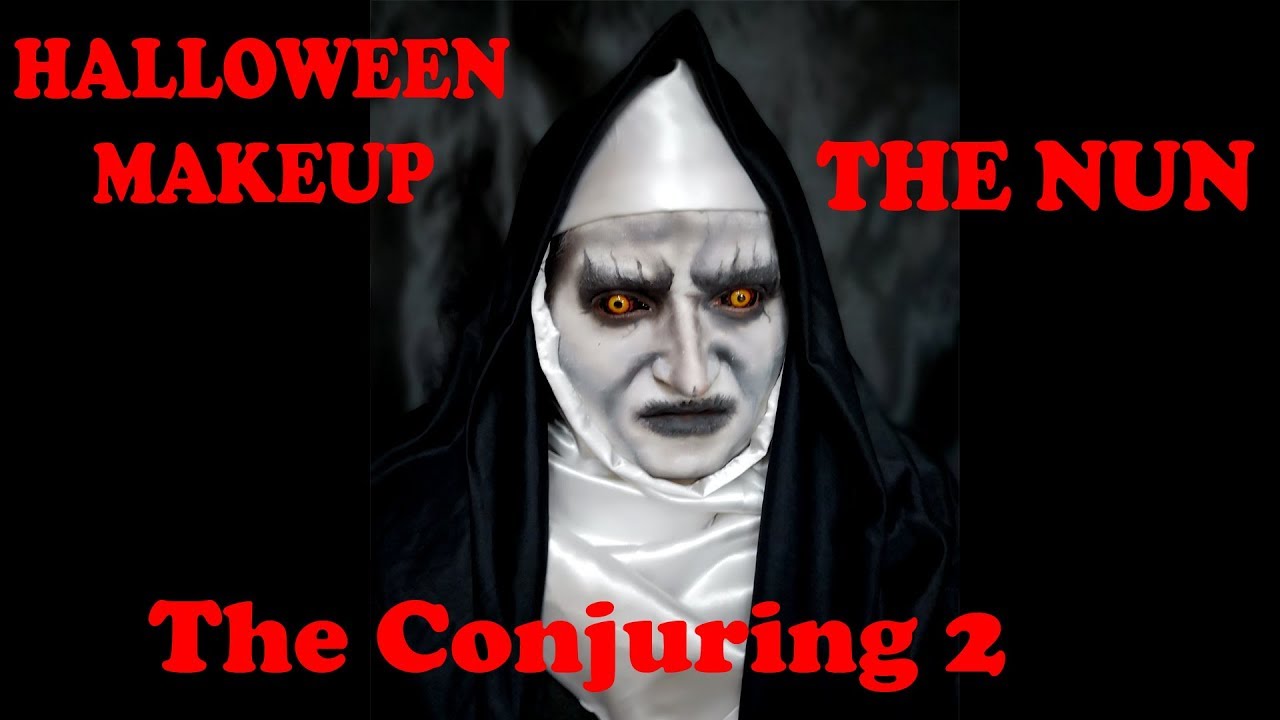 HALLOWEEN MAKEUP: THE NUN, THE CONJURING 2: Valak - YouTube