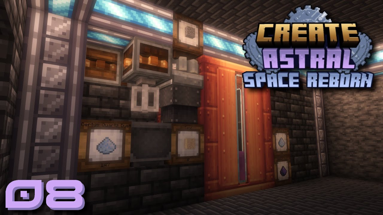 Create: Astral - S2 - 08 - Certus Dust Duplication - YouTube