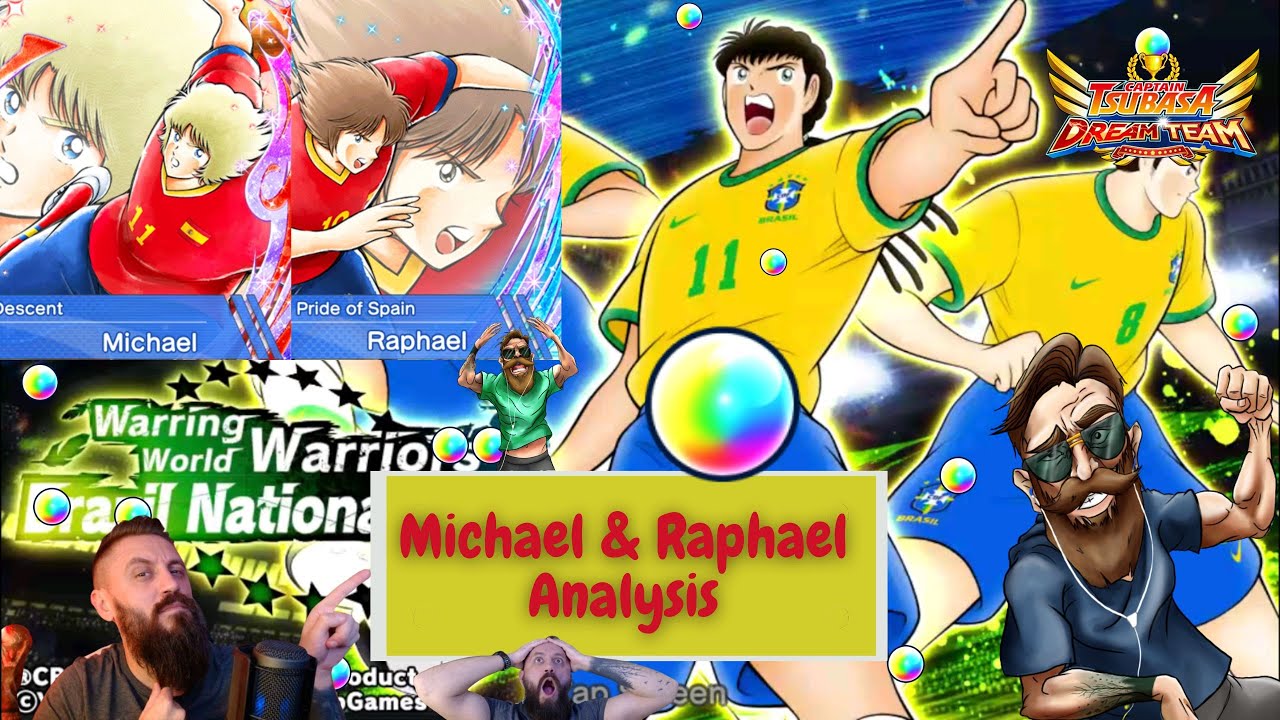 Raphael & Michael Analysis | Captain Tsubasa : Dream Team - YouTube