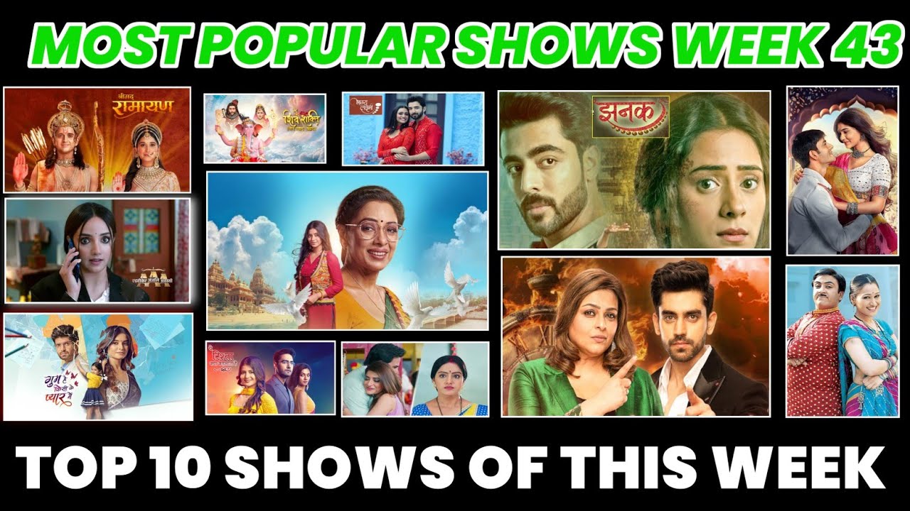 Most Popular Shows of This Week 43 (2024) Here are the Top 10 Shows of ...