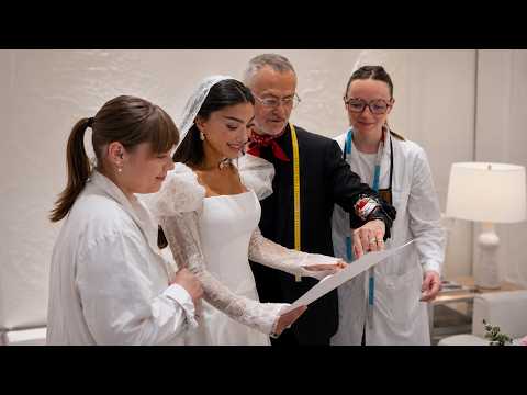 Inside Zaza Bajouk's Exclusive Dior Wedding Dress Fitting in Paris !