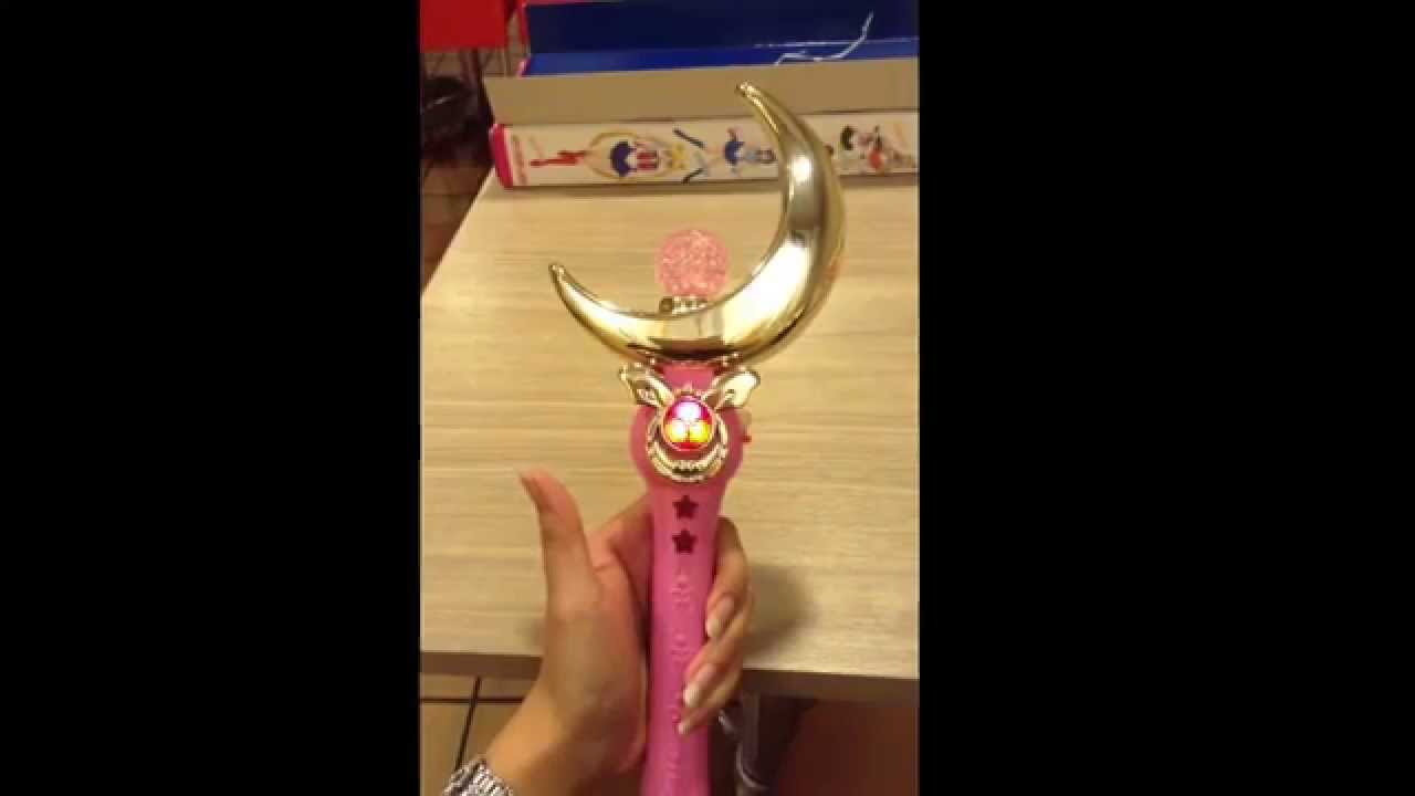 Sailor Moon World 2000 Stick Cosmic Crescent Moon Wand Rod Scepter ...