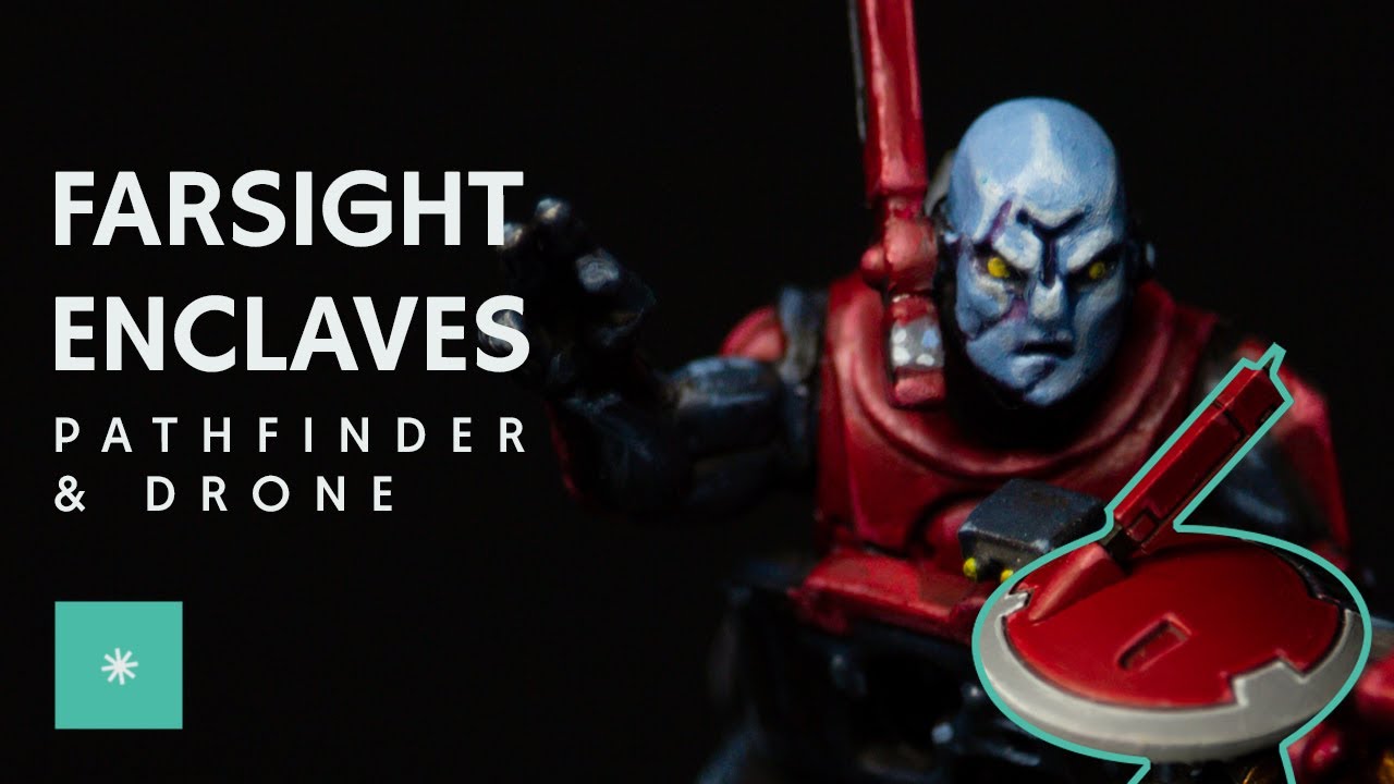 Farsight Enclaves Blooded Pathfinder | Color Schemes - YouTube