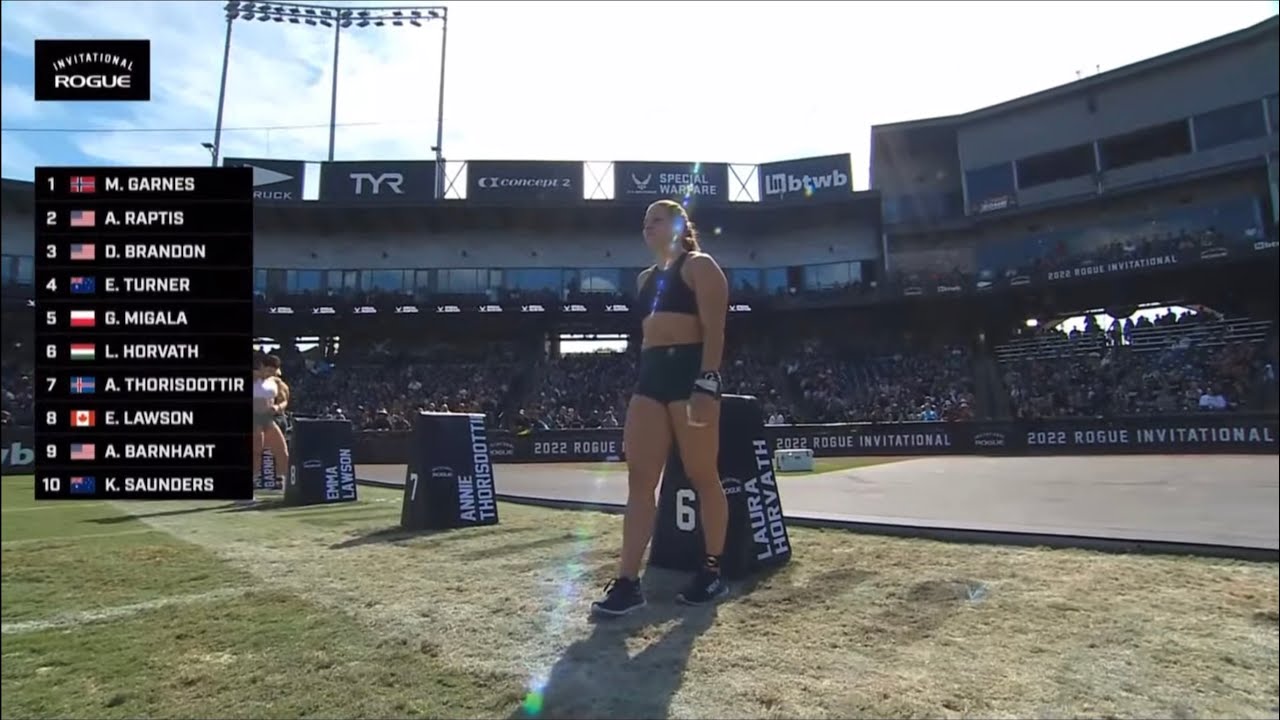 Rogue Invitational 2022 - Women’s Event #9- Final Heat #crossfit # ...