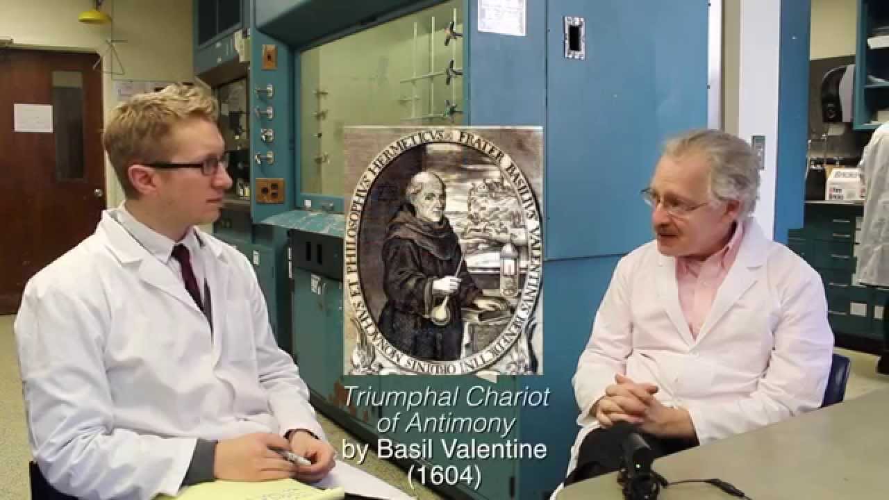 Lawrence Principe - Glass of Antimony Reconstruction - YouTube