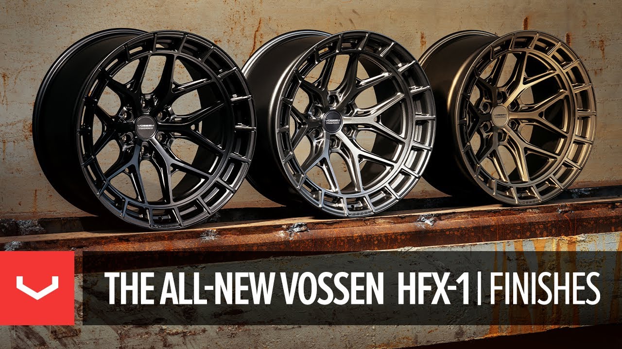 Vossen Hybrid Forged HFX-1 — Wheel Finishes - YouTube