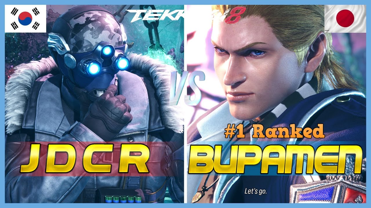 Tekken 8 JDCR (Dragunov) vs BUPPAMEN (#1 Ranked Steve) Ranked Matches - YouTube