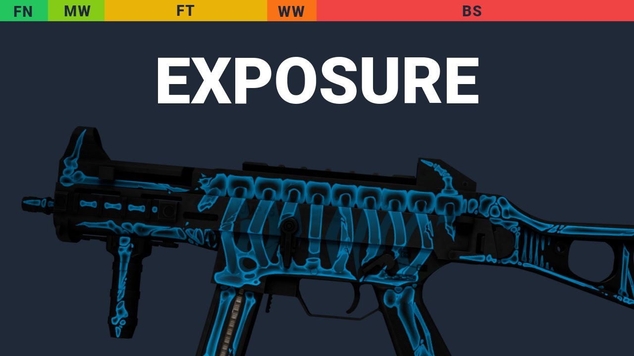 UMP-45 Exposure - Skin Float And Wear Preview - YouTube