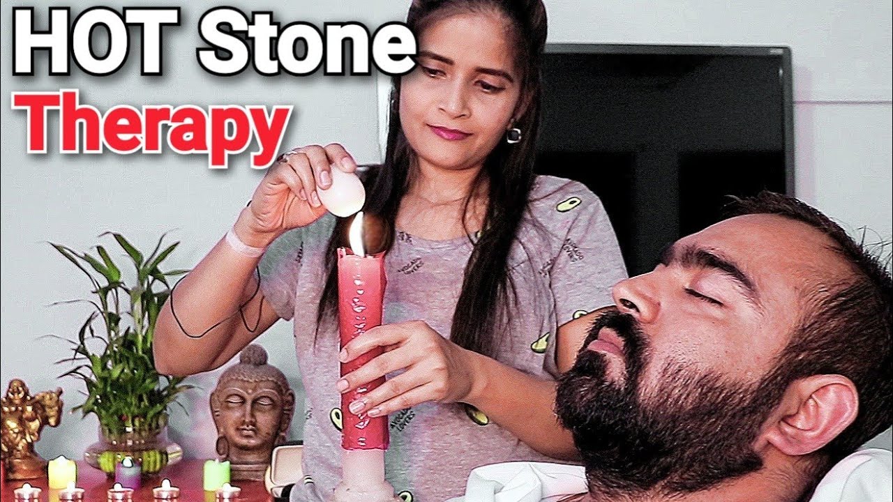 Hot Stone Head Massage Therapy by Cosmic lady barber - ASMR Barber ...