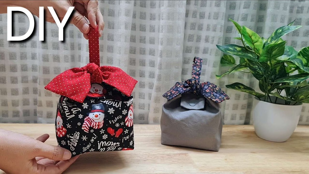 EP304 : How to make a Gift Bag | Bag sewing Tutorial - YouTube