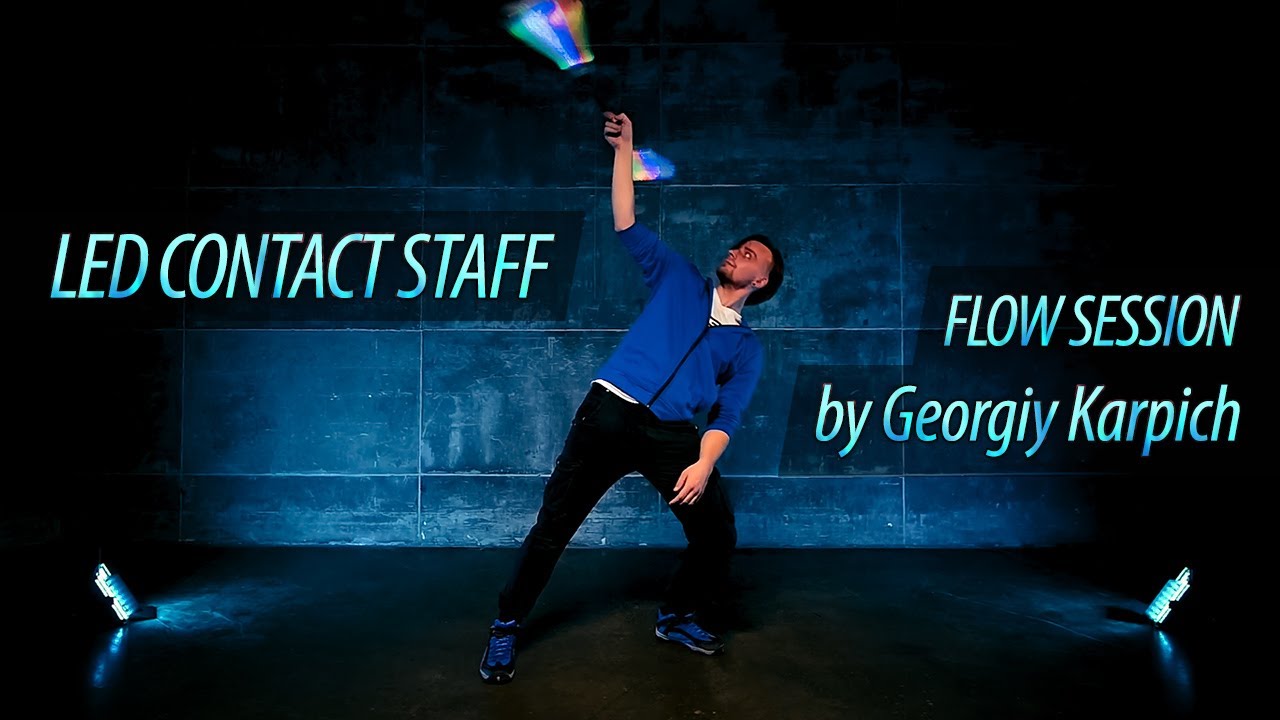 LED Contact Staff / Flow by Georgiy Karpich - YouTube