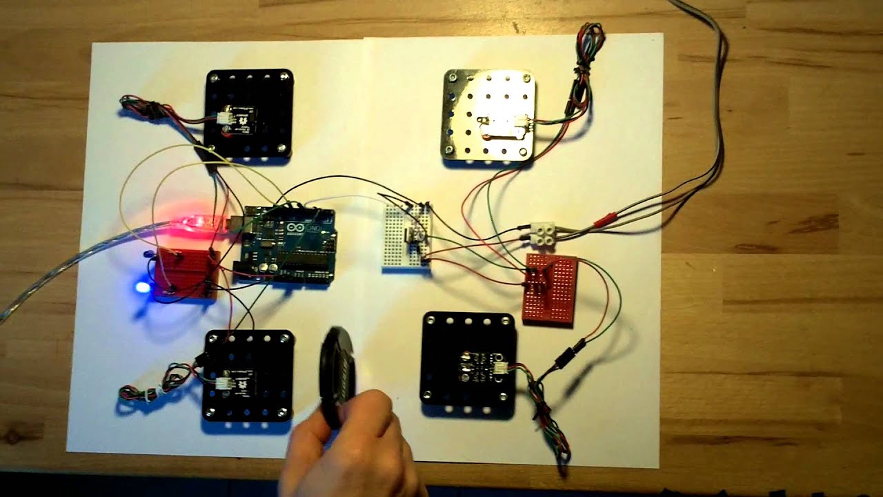 Arduino barriere infra-rouge - IR beam break - YouTube