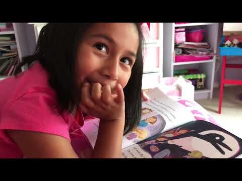 Mia Learning How To Read In First Grade 📚💜 - YouTube