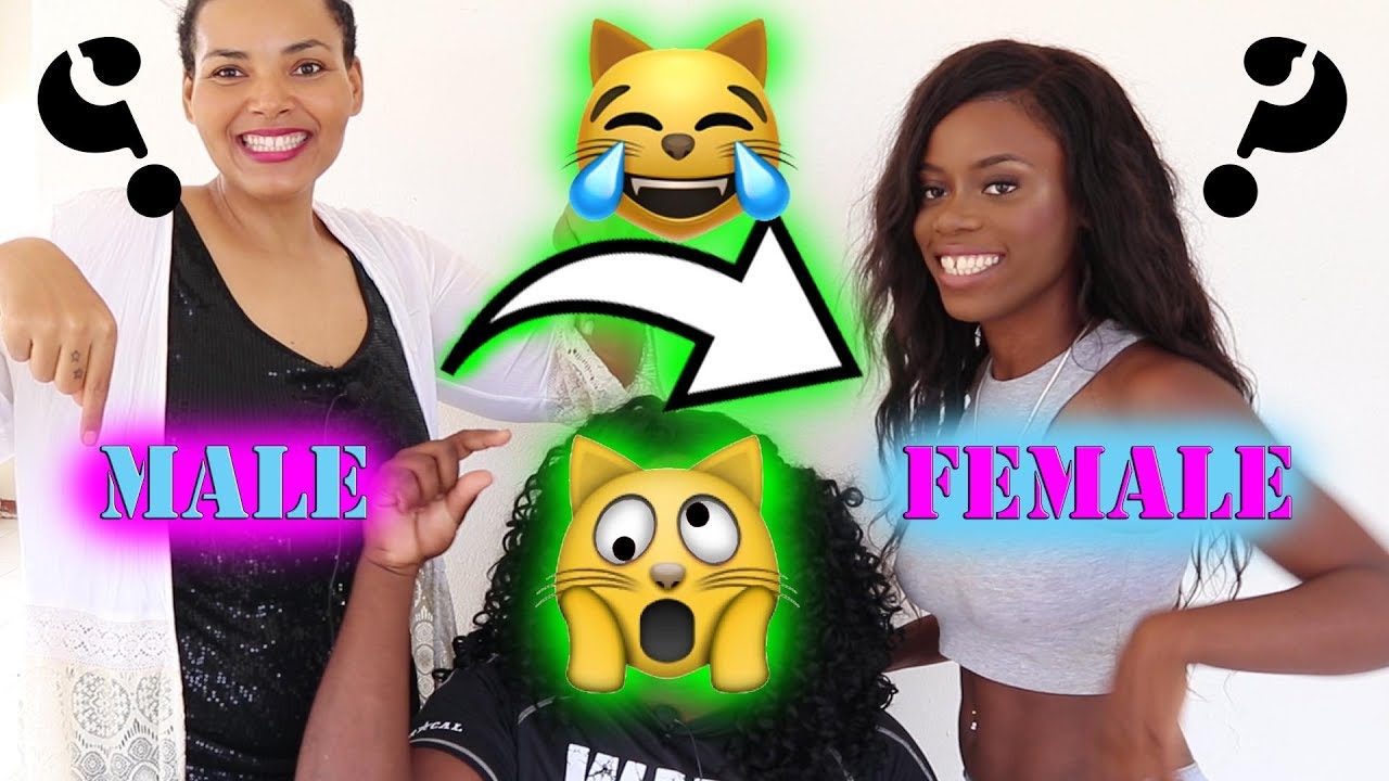 Male to Female Makeup Transformation - YouTube