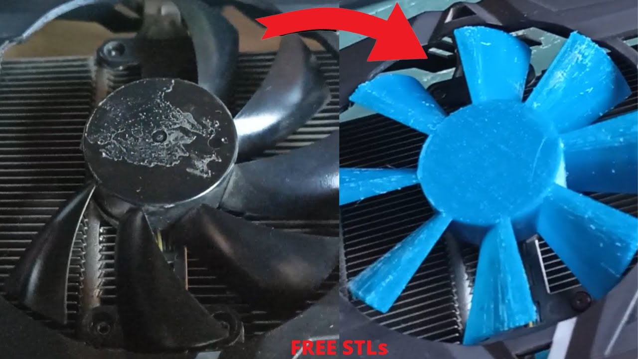 I 3D Printed a Fan for my Broken GPU! - YouTube