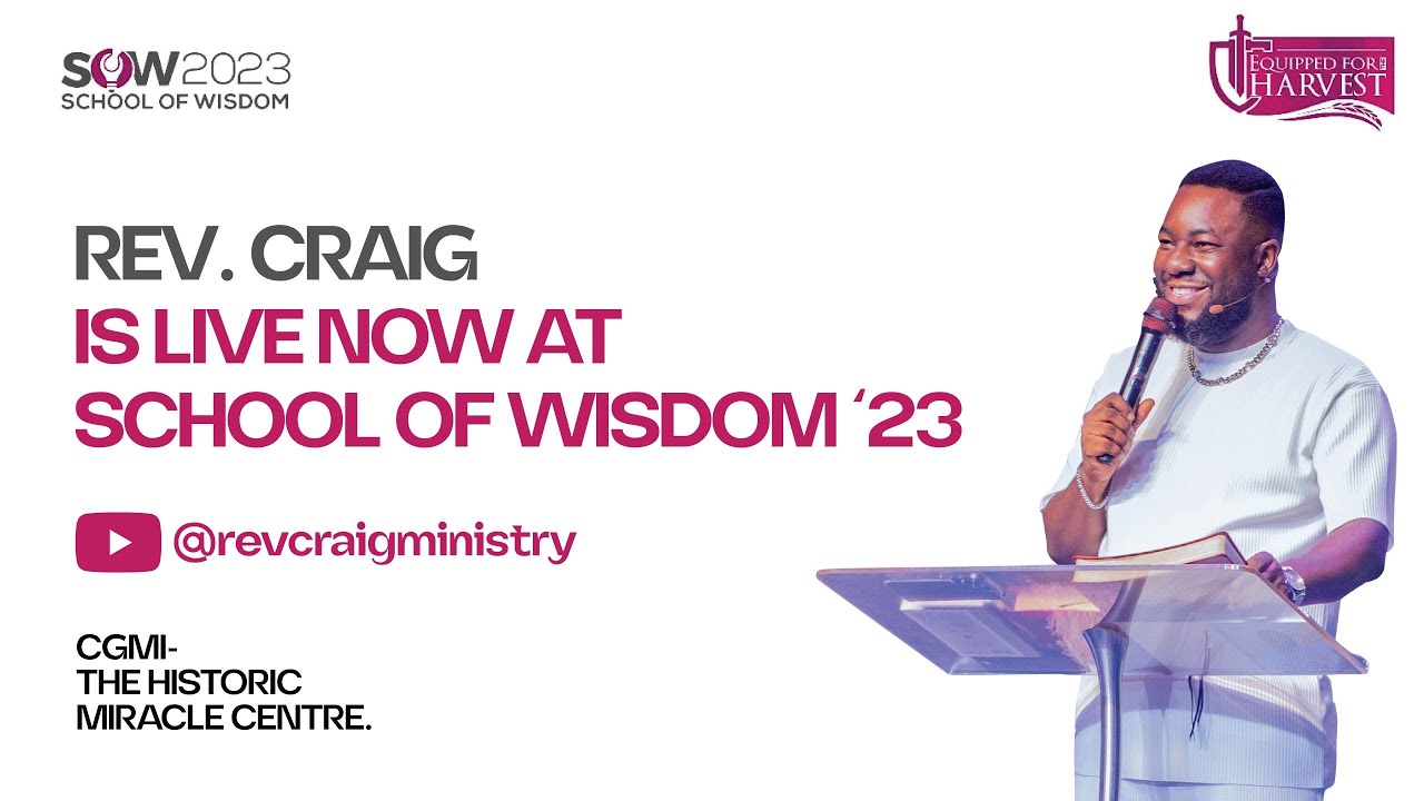 Rev Craig Live @ School of Wisdom (Day 3) 2023 - YouTube