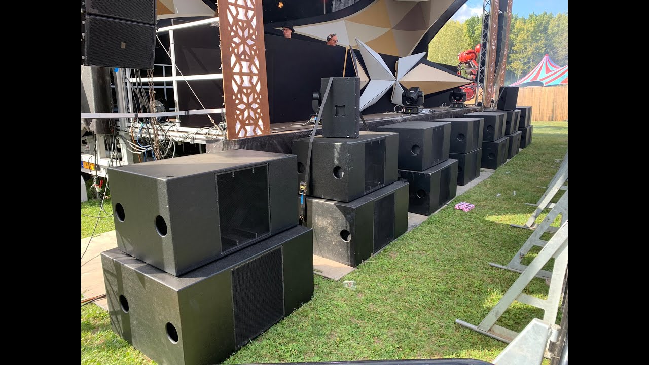 Paraflex C2E Golden & Silver Formular subwoofers on Wooferland Festival ...