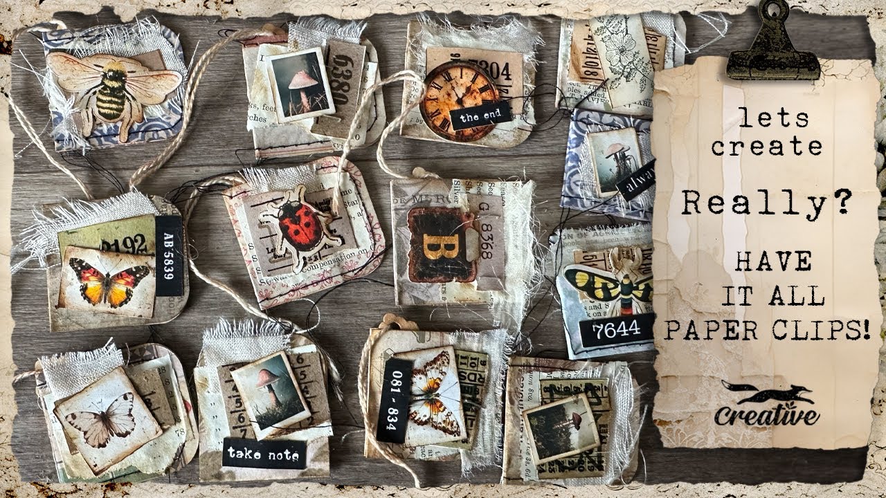 A Hidden Paperclip that has EVERYTHING? Lets make some Using Scraps ...