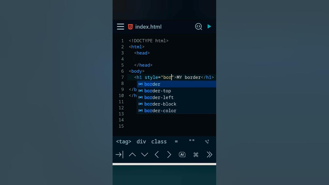 Border In Html Basichtml Webdevelopmentcodingbegginersprogramminghtmlhtmltutorial Web 