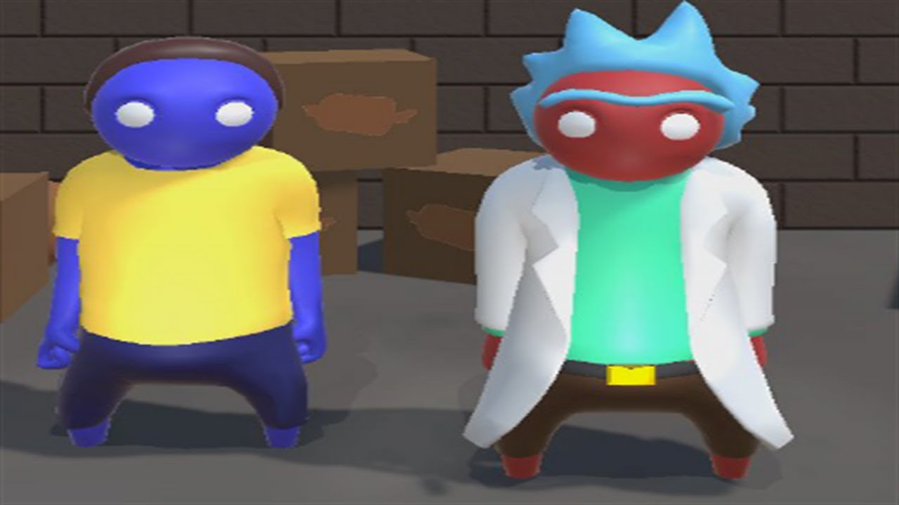 RICK AND MORTY BLOBS! (Gang Beasts) - YouTube