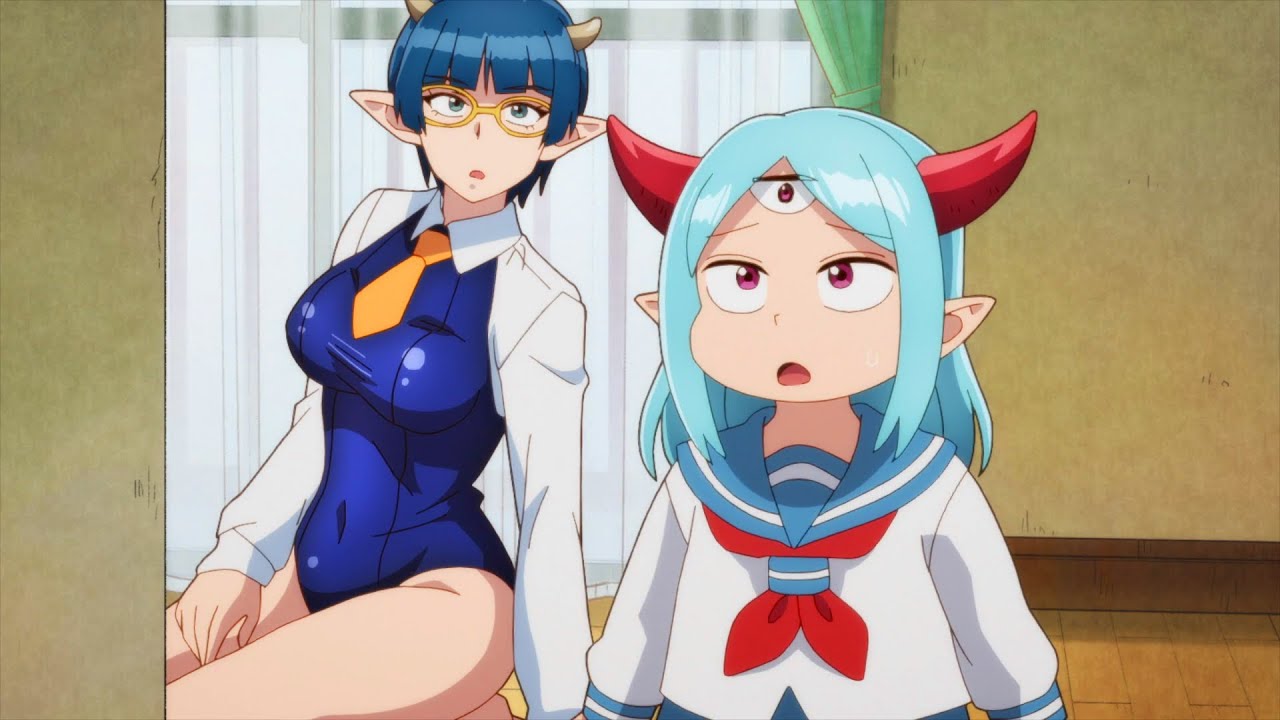 Cuando DESCUBREN que tu WAIFU ES UN DEMONIO | Lv1 Maou to One Room ...