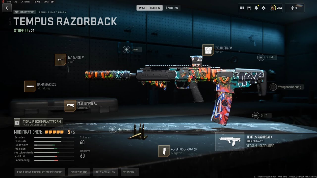 MW 2 Multiplayer 2022#030 Tempus Razorback "Loadout test" "Showdown ...