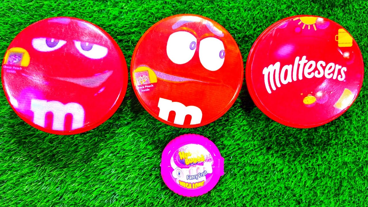 Satisfying Unboxing ASMR Video | Rainbow 3 M&M'S and Maltesers boxes ...