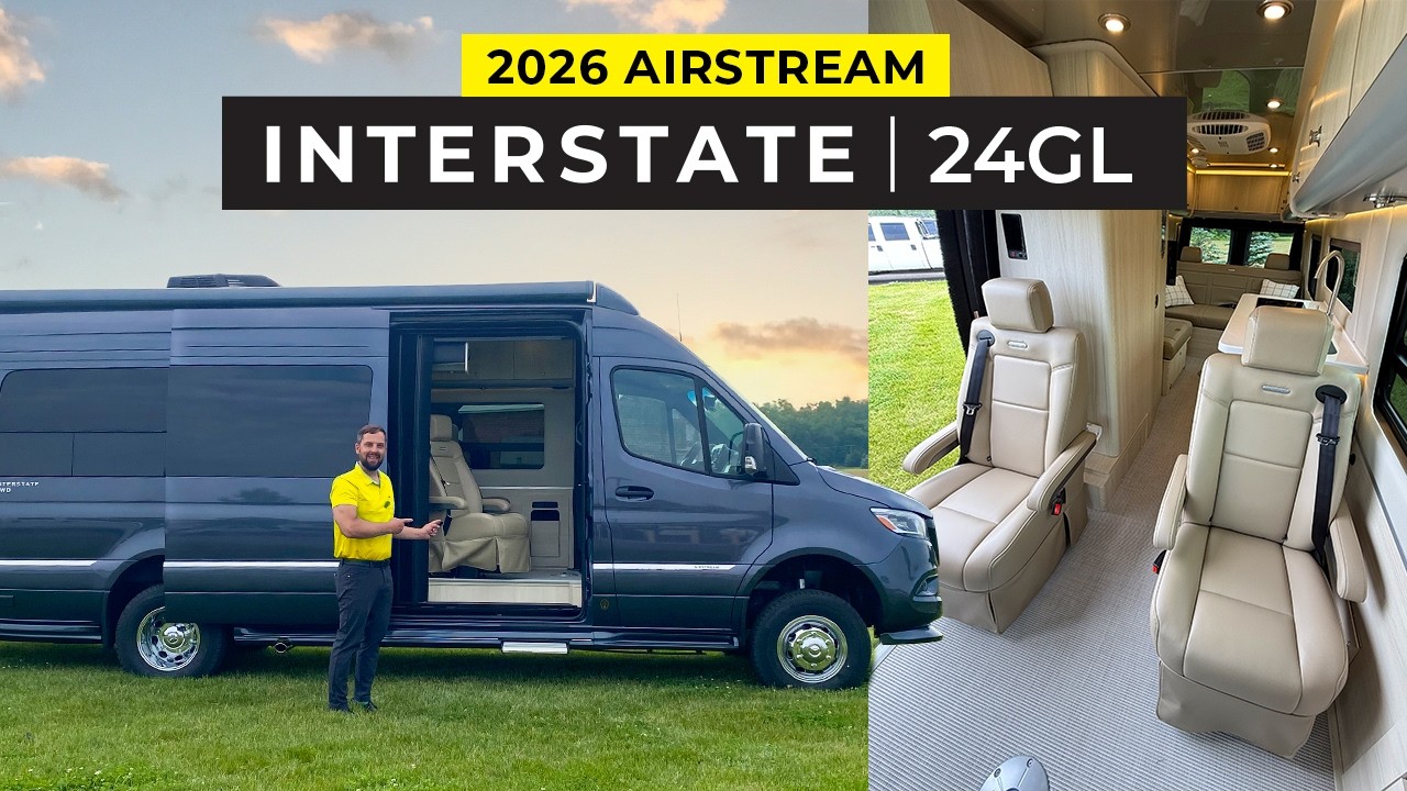 All-New Features & Updates | 2026 Airstream Interstate 24GL Walkthrough ...