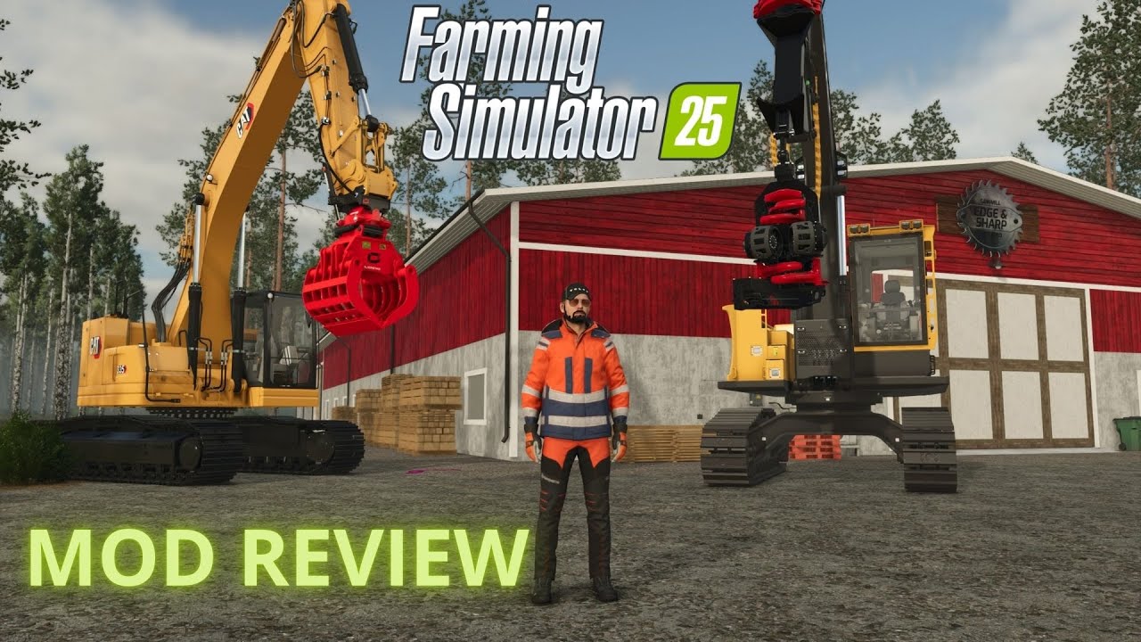 FS25 Mod Review: Ultimate Harvester Head, CAT 335 Excavator, & NEW ...