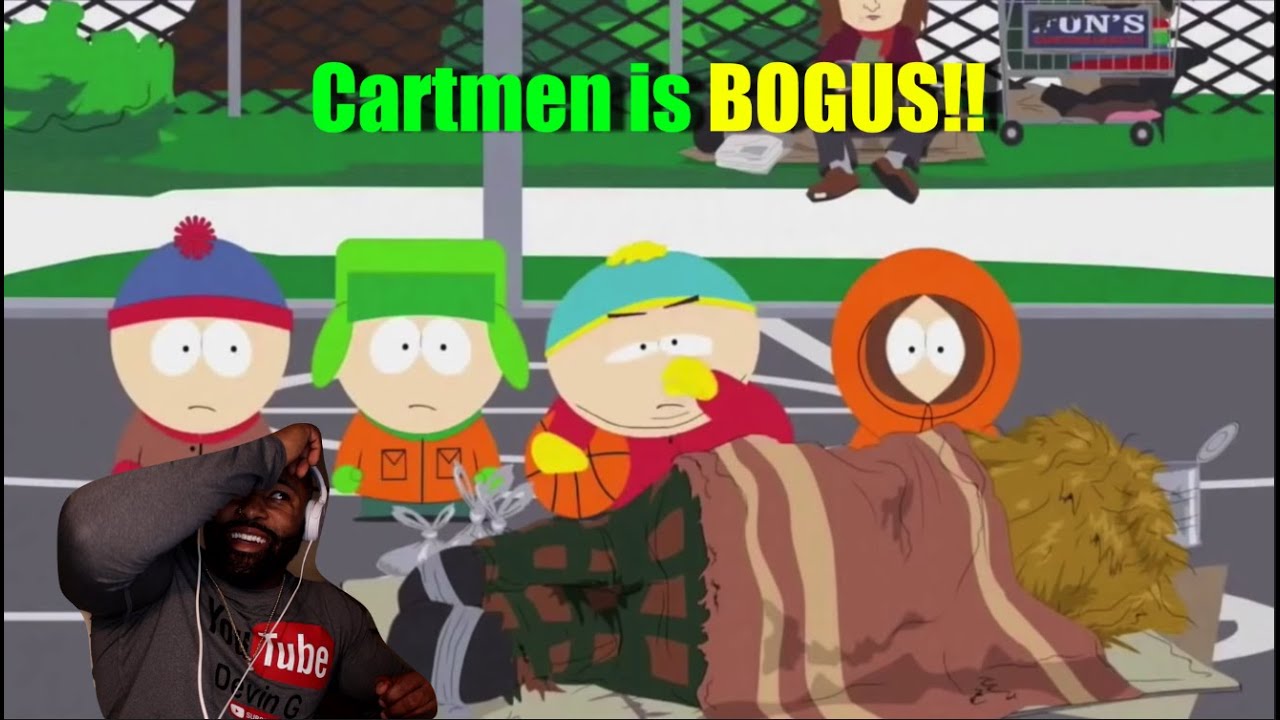 SOUTH PARK " Cartmen Jumps the Homeless" REACTION!!! - YouTube