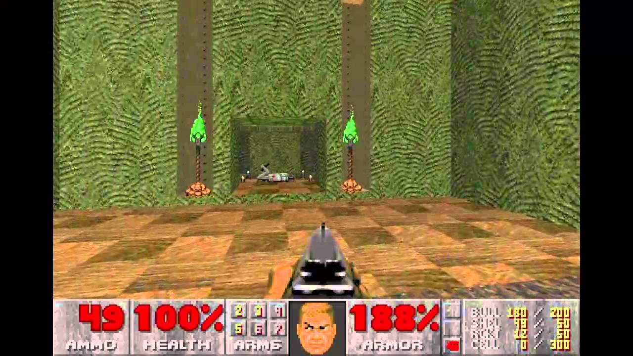 Doom 2 Hell on Earth Level 15 Industrial Zone - YouTube